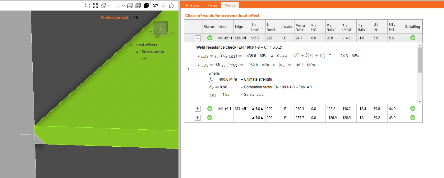 Partial Joint Penetration (PJP) groove weld | IDEA StatiCa Partial Joint Penetration (PJP) groove weld | IDEA StatiCa